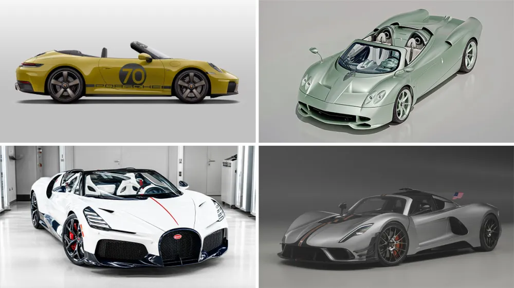 The 25 Most Expensive Convertibles in the World
